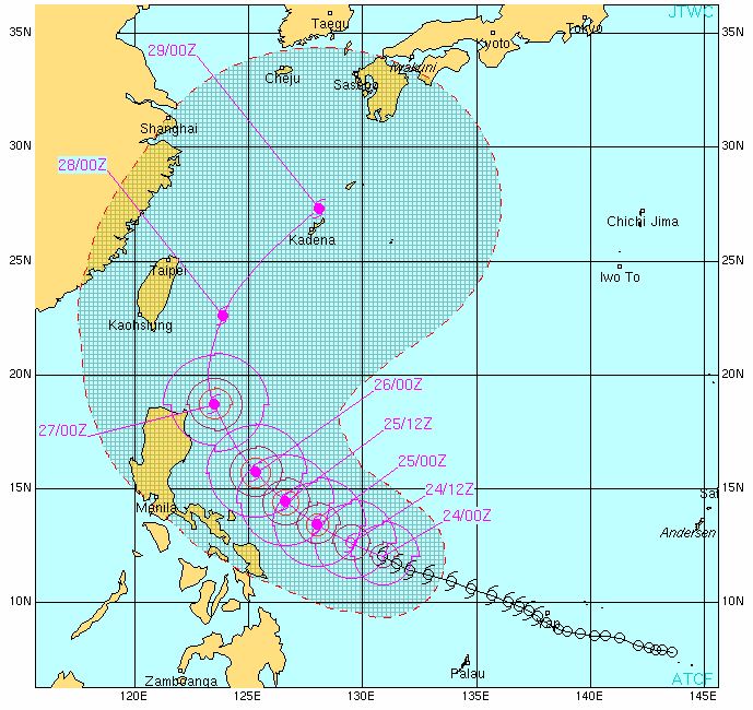 PanaPanahon Update: Weather Update: TROPICAL STORM SONGDA (CHEDENG) as ...