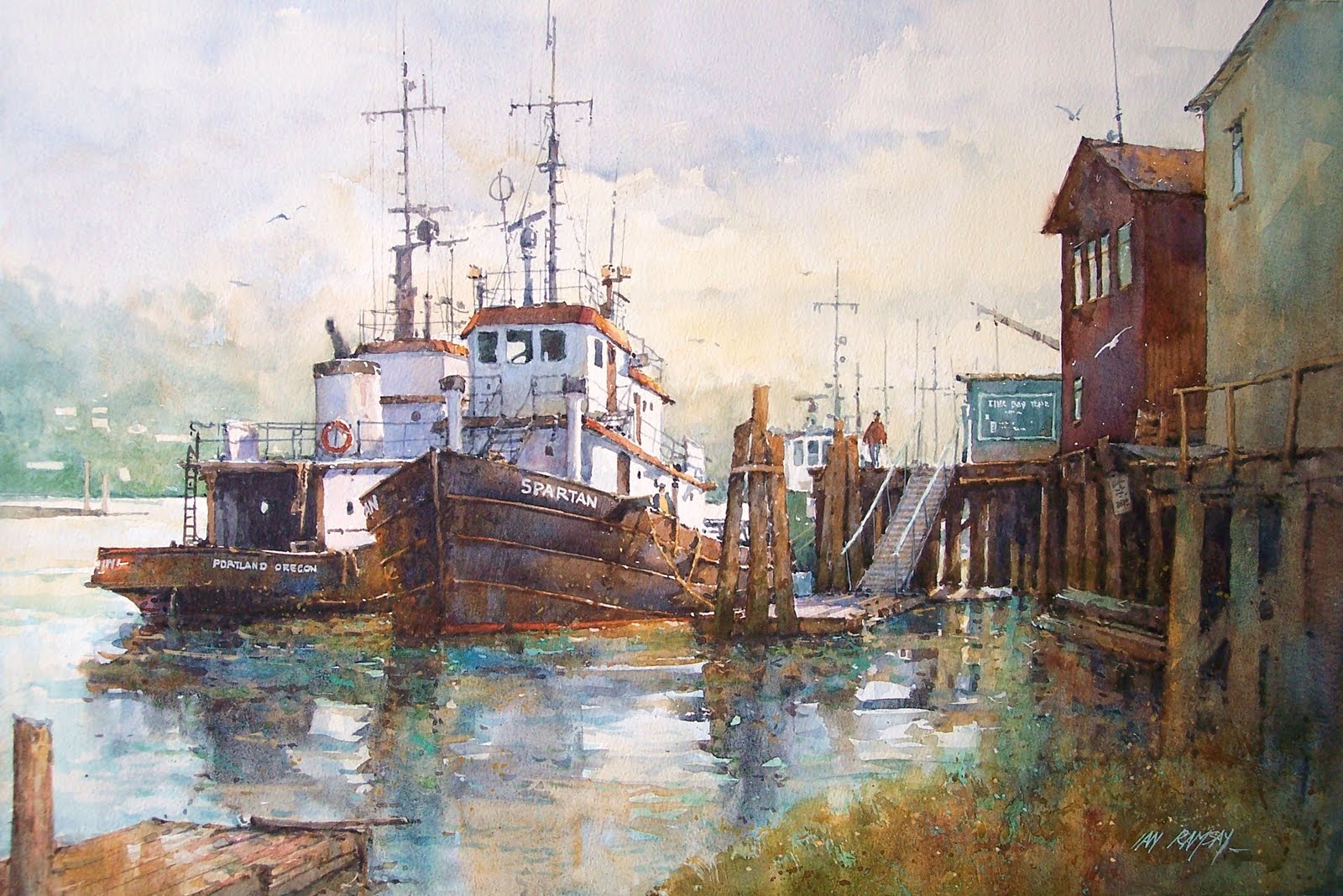 Ian Ramsay, 1948 | Plein Air /Watercolour painter | Tutt'Art@ | Pittura ...