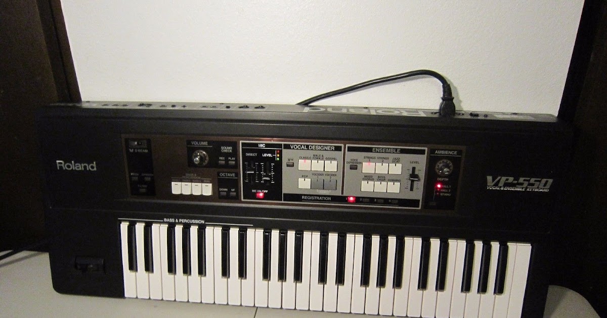 MATRIXSYNTH: Roland VP-550 Vocal Ensemble - Vocoder - Synthesizer SN ...