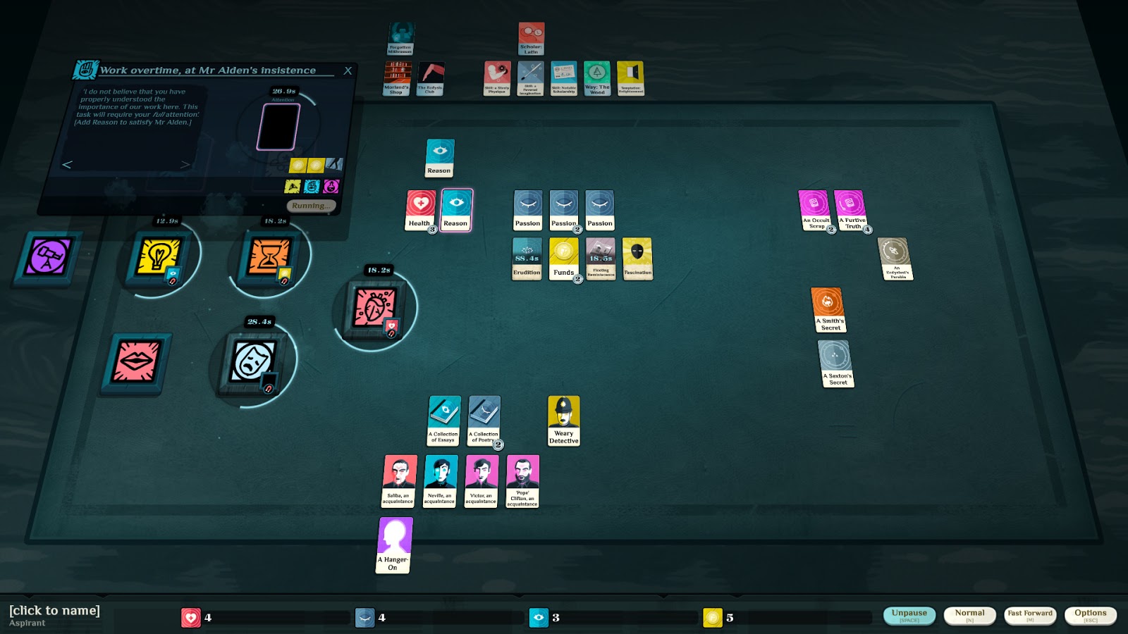 Dreaming of Cults - Cultist Simulator