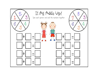 First Grade Fanatic!: It All Adds Up!