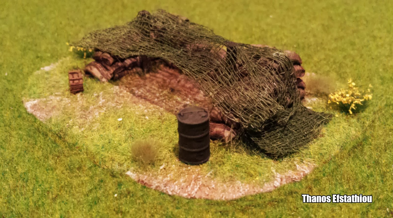 Miniatures & Terrain: Machine gun nest