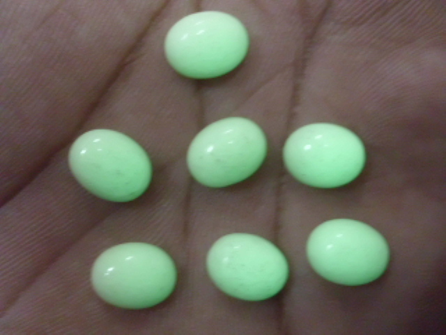 Watusiji Nusakambangan Gemstone: Batu Fosfor Putih Natural (10mm)