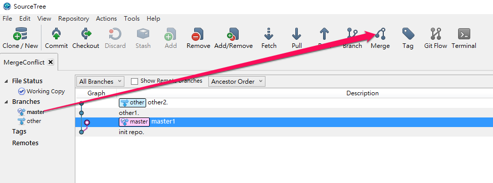 SourceTree版本控管(九) - Unity Merge Conflict