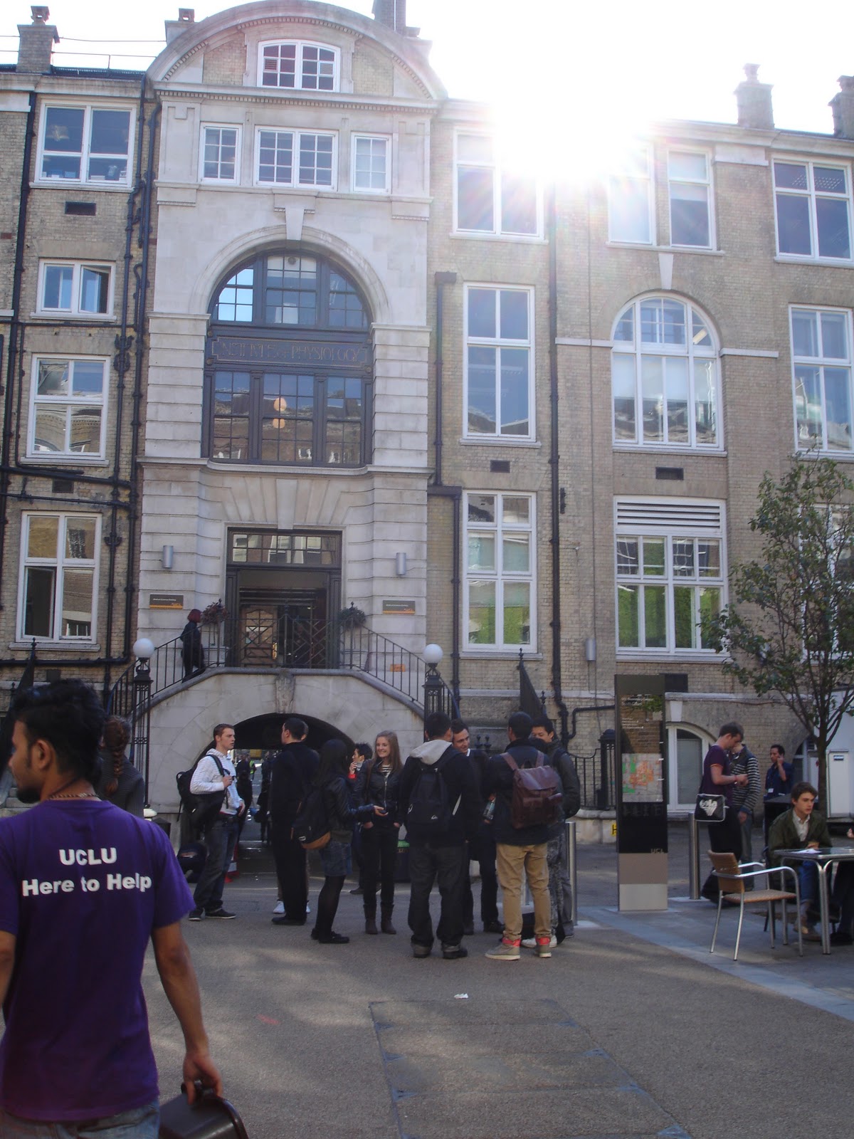 out and about: UCL's Campus