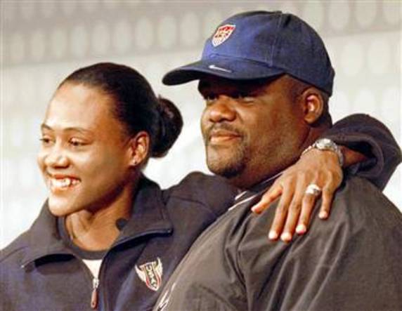 Marion Jones with Husband Pics | All Sports Stars