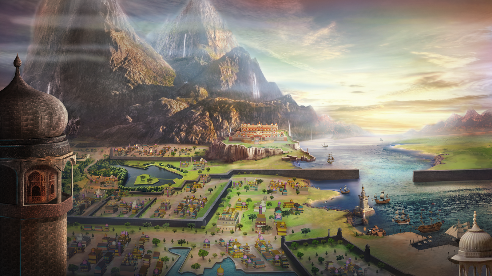 BG Artist: matte painting