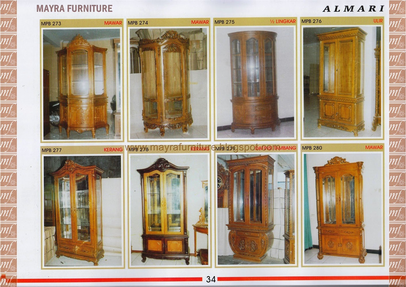Katalog Mebel Almari - Pesona Bahari 2007 - Katalog Mebel Mayra Furniture