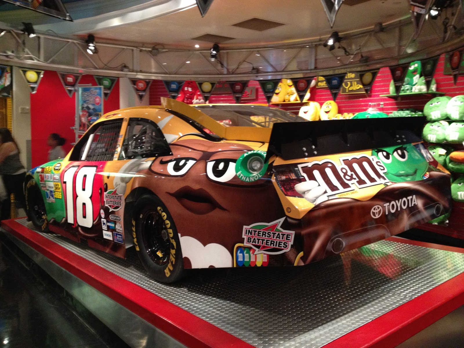 Carson's Car Pics: NASCAR #18 Toyota Camry Driven by Kyle Busch (Gen-5 car)