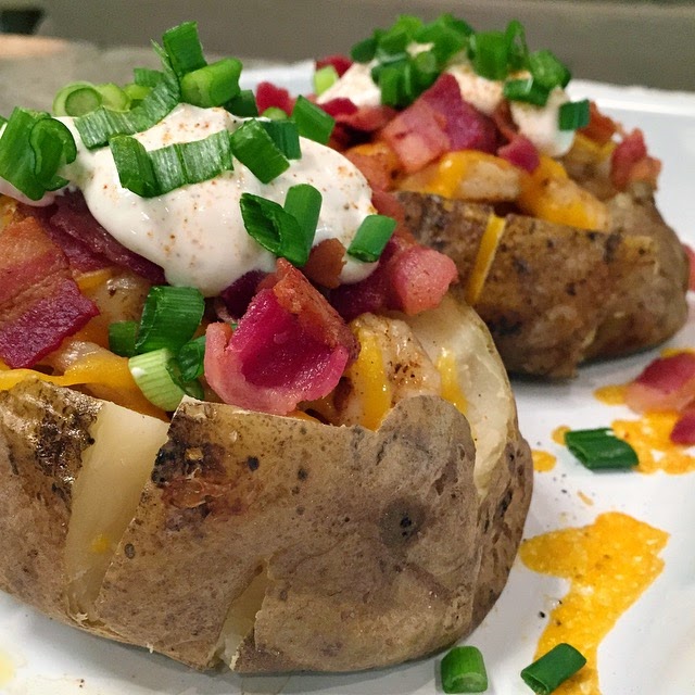 Euna Mae's : Spicy Creole Baked Potatoes
