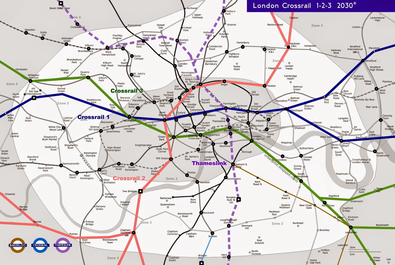UrbanPilot: Crossrail 2+3