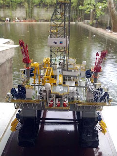 Offshore Oil Rig Models Atwood Osprey | Manufacturing of scale ship models