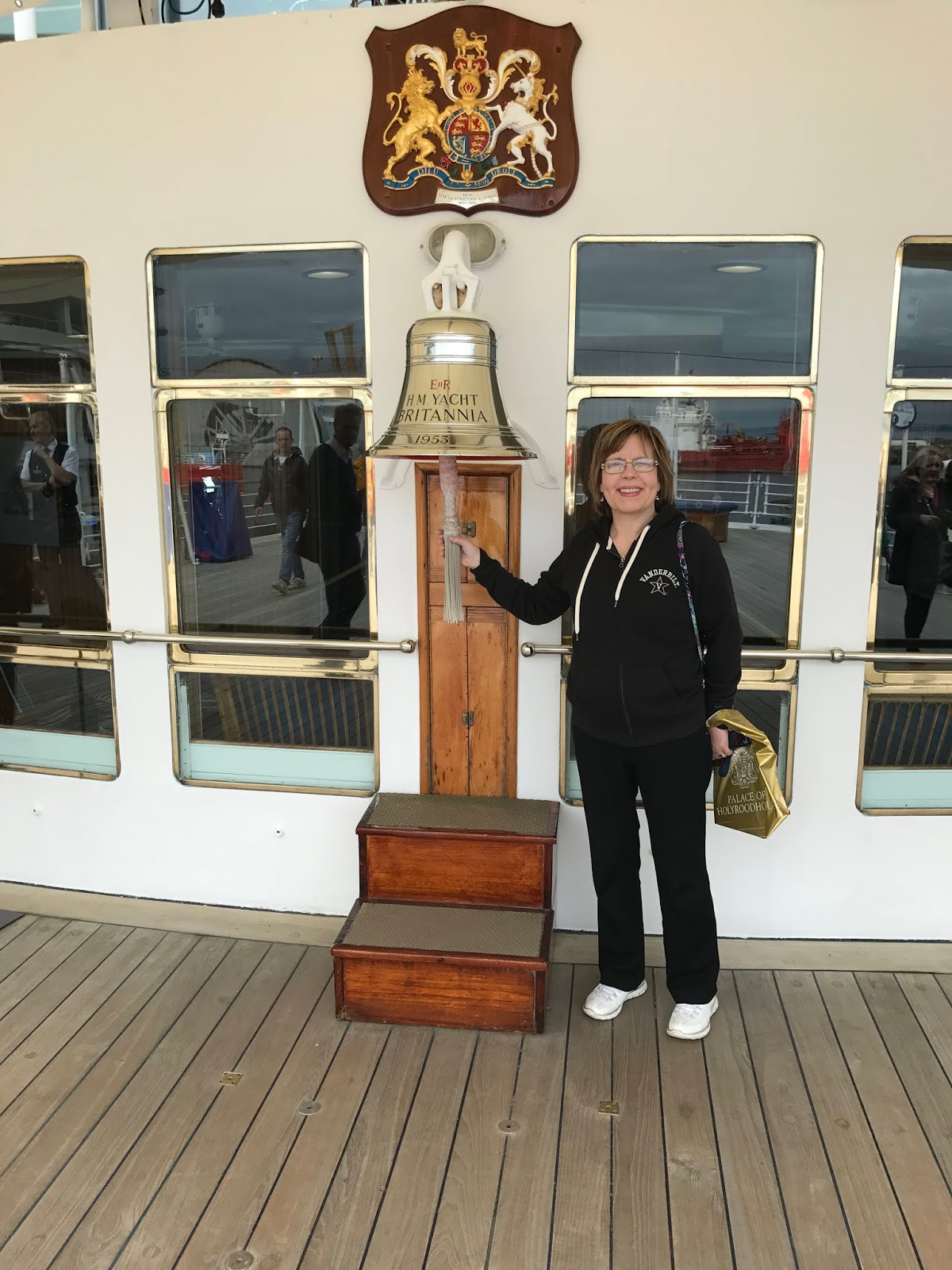 Barb's Tea Shop: Royal Yacht Britannia in Edinburgh: A day in the life ...