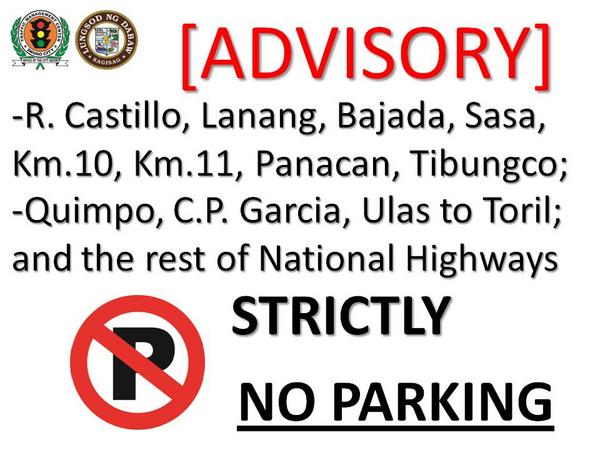 Make It Davao: Davao City Traffic Management Center Advisories and Updates