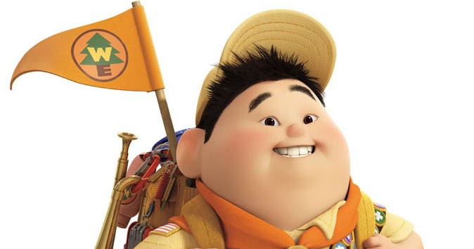 Disney Characters Pixar Up Russell For Kids Wallpaper