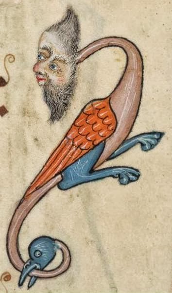 Groteskology: The Grotesques of the Luttrell Psalter