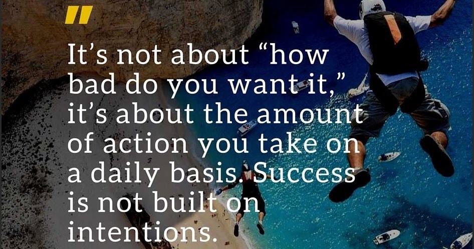 It’s not about how bad do you want it - Staying Alive is Not Enough