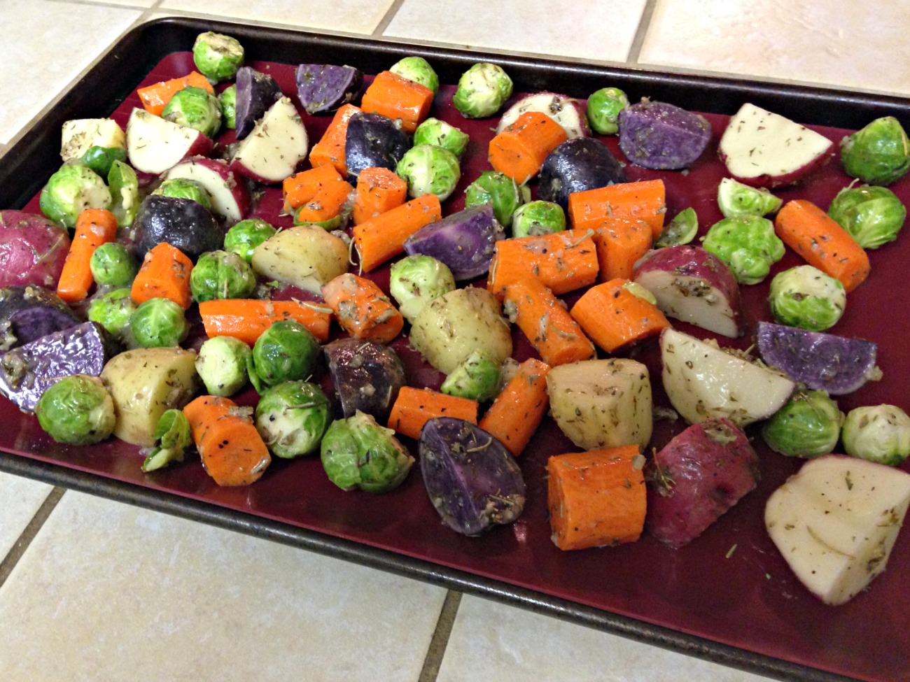 Lunchbox Dad: Simple Winter Roasted Vegetable Medley With LifeOiL