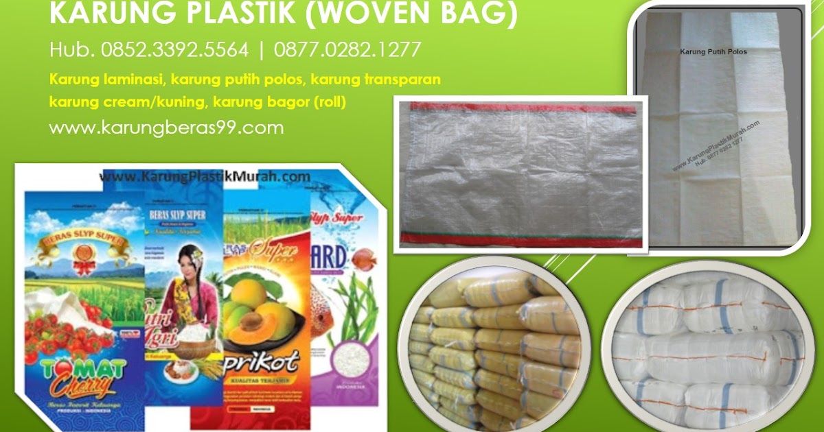 Pabrik dan Distributor Kemasan Karung Beras | Pertanian Padi