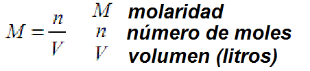 Química Fácil: Molaridad y fracción molar.