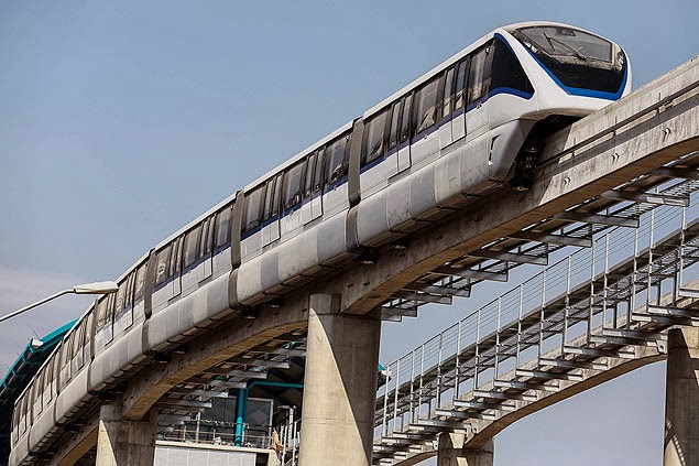 Monotrilho da zona leste de SP pode começar a operar só na Copa ...