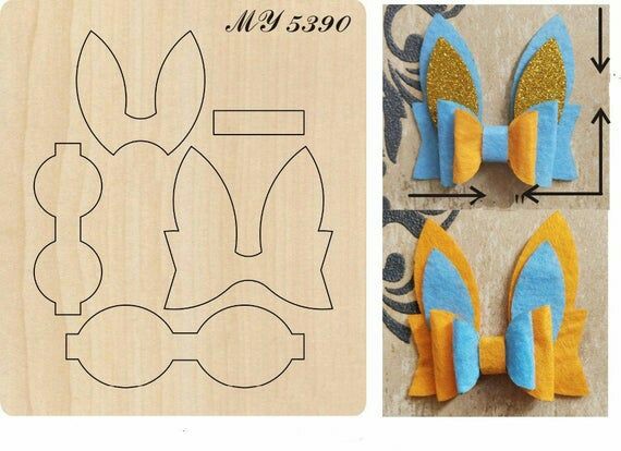 20 Moldes de Páscoa para Artesanato - Feltro e moldes para artesanato