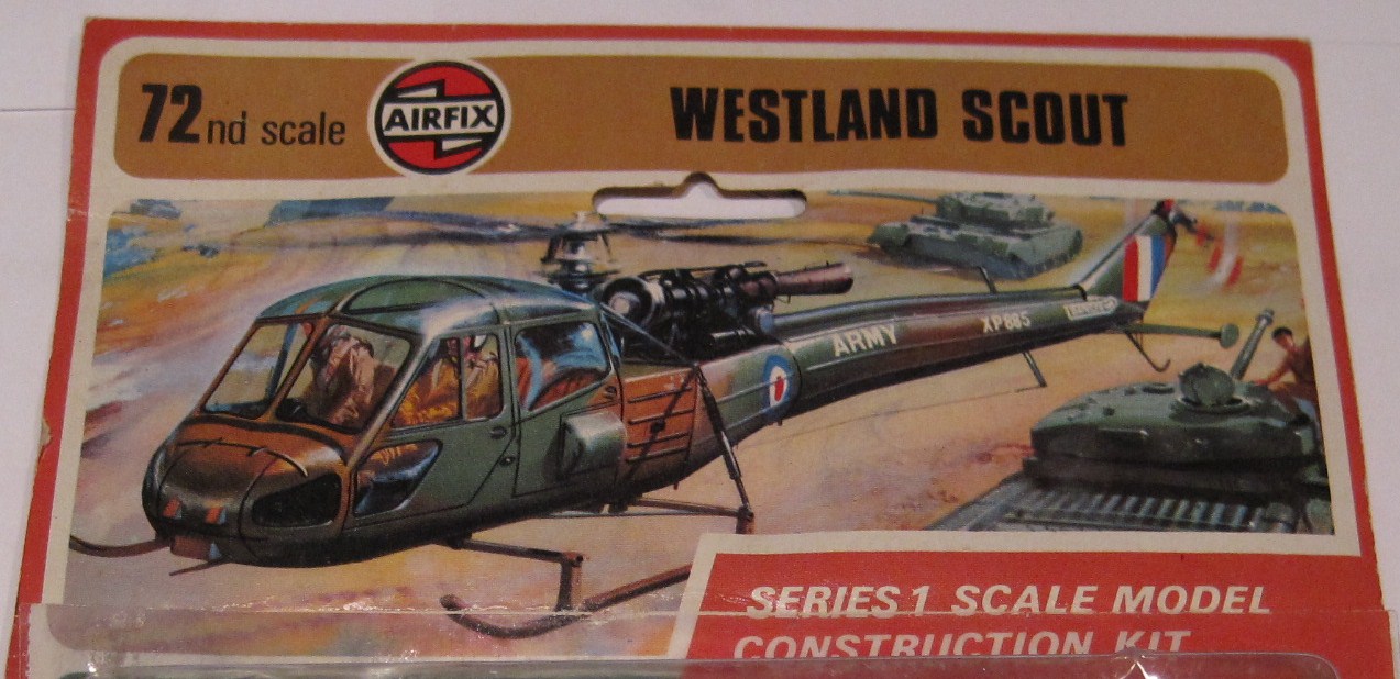 Model Airplane Memories: My First Airfix Kit: Westland Scout