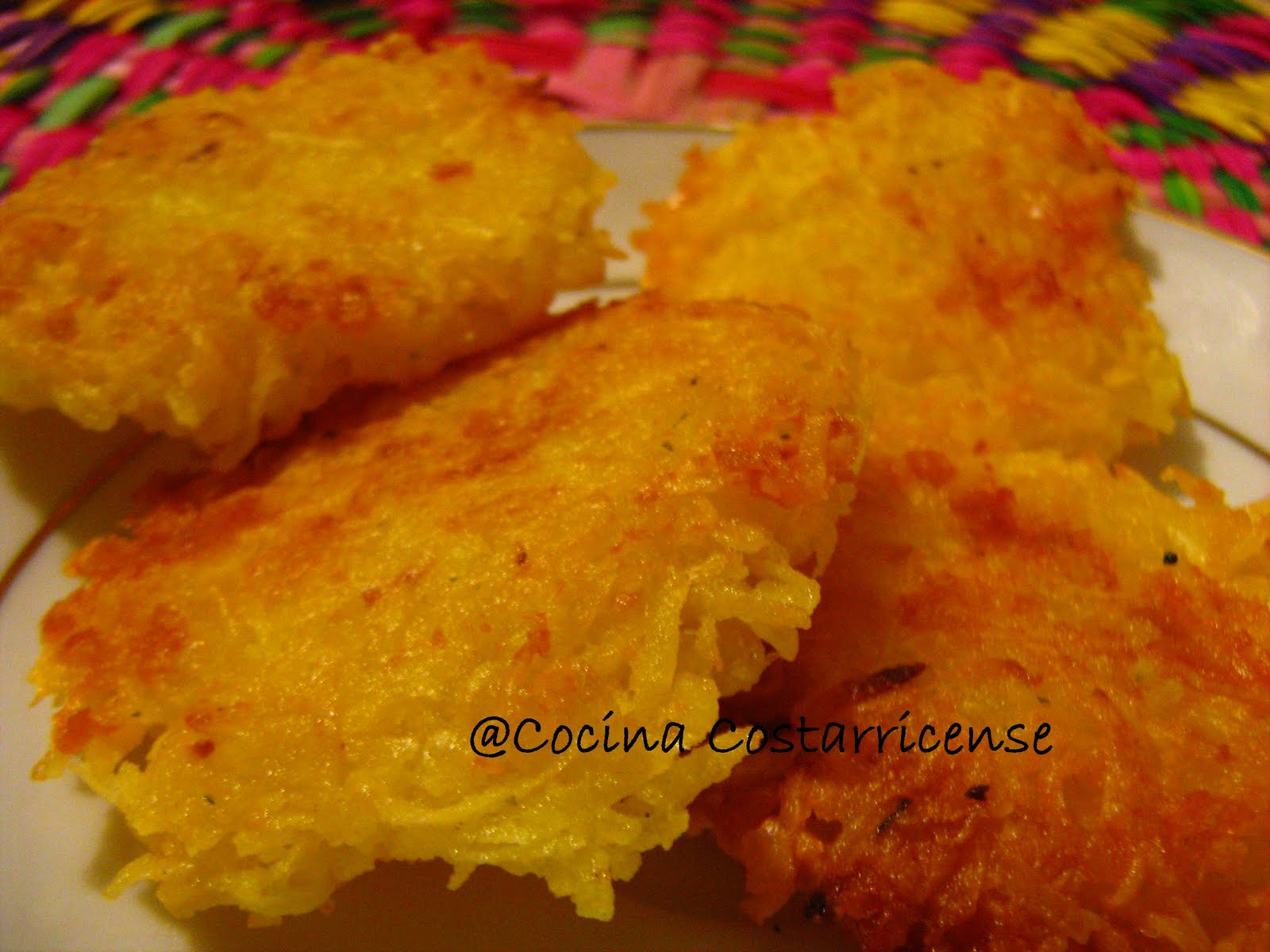 Cocina Costarricense: bami (tortillas de yuca)