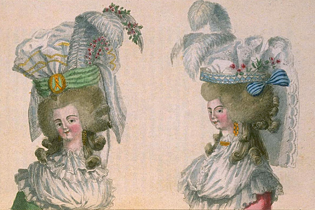 EKDuncan - My Fanciful Muse: French Fashion Hats from the 1780's