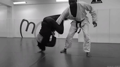 Flying spin kick takedown??? powered_by_caffeine #martialarts # ...