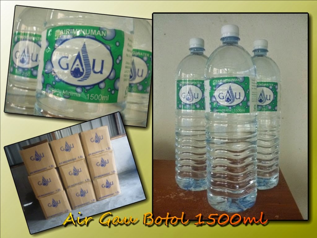Penapis air: Air Gau Botol 1.5 liter