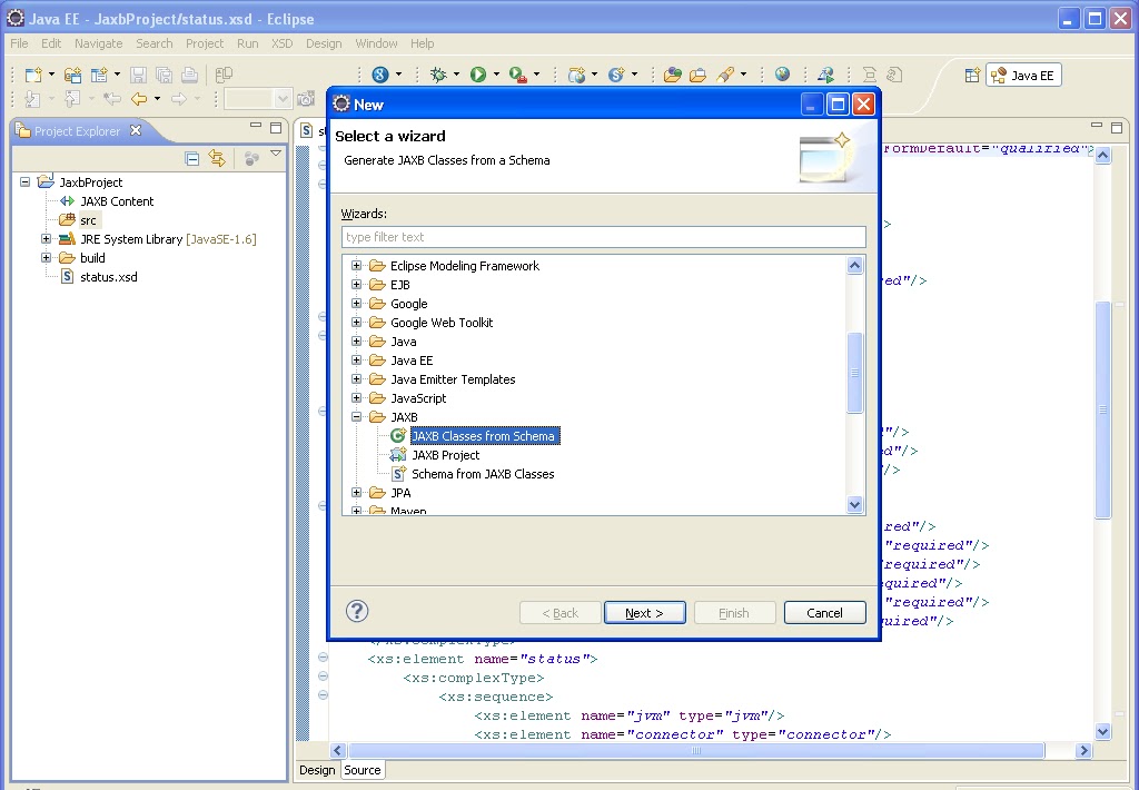 Blog Jvmnotfoundexception Jaxb Tutorial With Eclipse