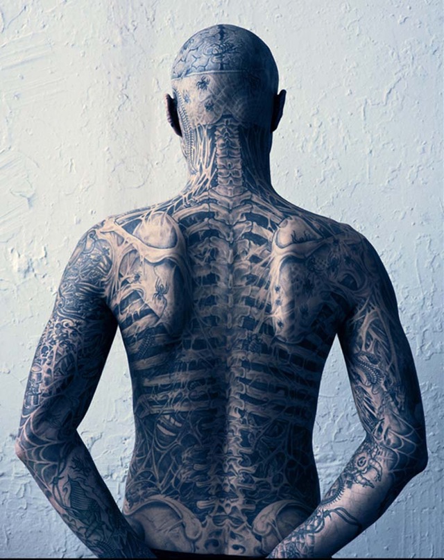 TATTOOS: Rick Genest (Zombie Boy)