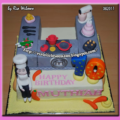 VIRIOLICIOUS CAKES: MASTER CHEF CAKE