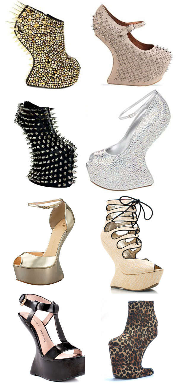 Glitter e Salto Alto: Heel Less Shoes