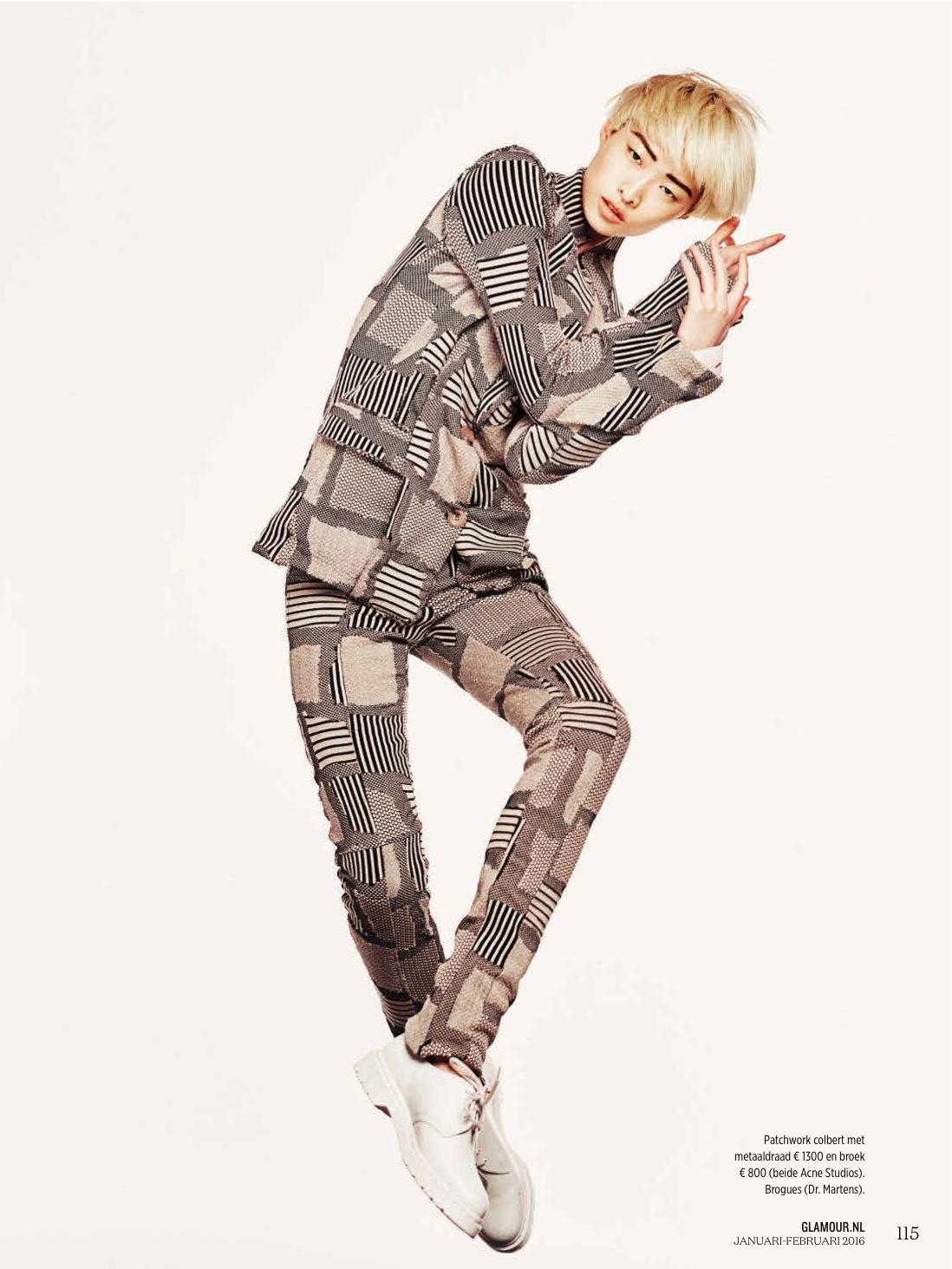 Duchess Dior: "Pakkie-an" Chu Wang for Glamour Netherlands Jan/Feb 2016