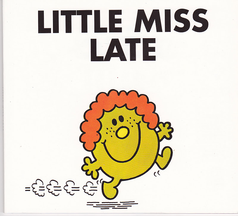 the marlowe bookshelf: Little Miss Late