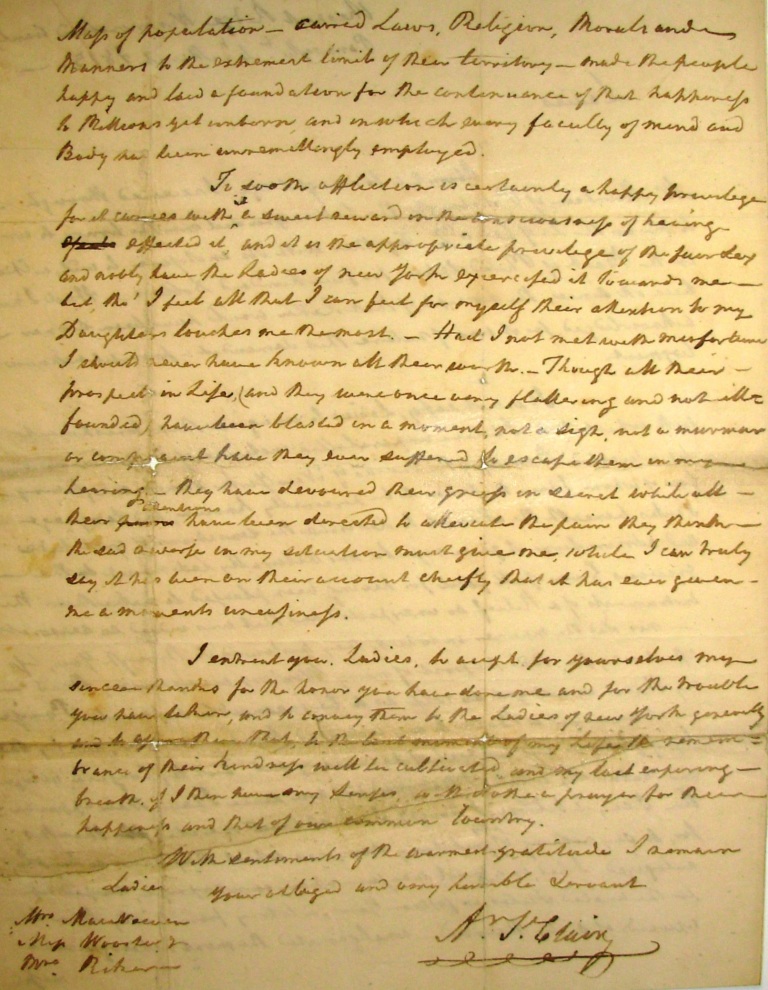 President Arthur St. Clair