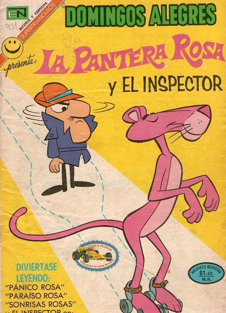 DOMINGOS ALEGRES - LA PANTERA ROSA Y EL INSPECTOR - AÑO XVIII - Nº931 ...