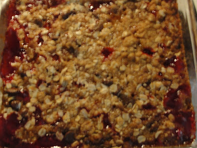 Chatty Crone: Monday - cherry chocolate cobbler