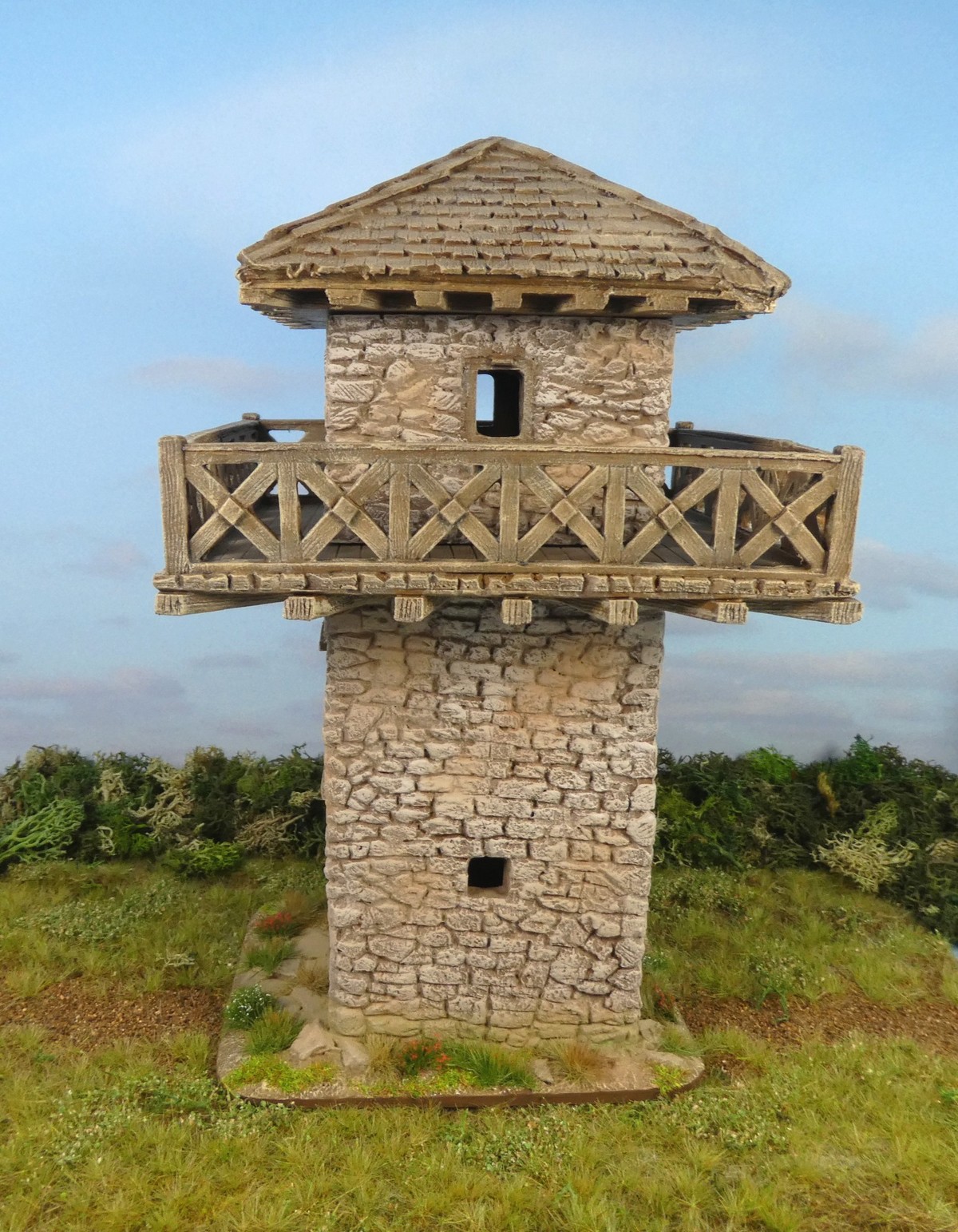 Bunker Hill: Roman stone Watchtower