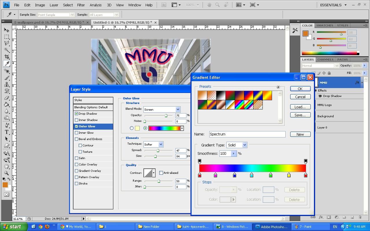 ♥ My World, Your World ♥: FIrst part -- E-wallpaper of MMU FOM Open Day