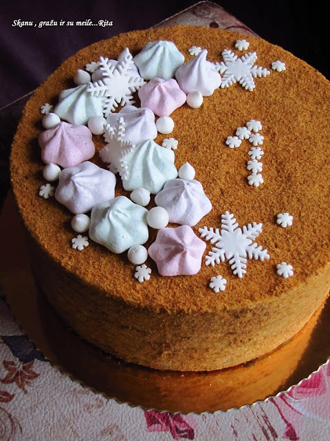 Ritos receptai : Plonasluoksnis Medutis