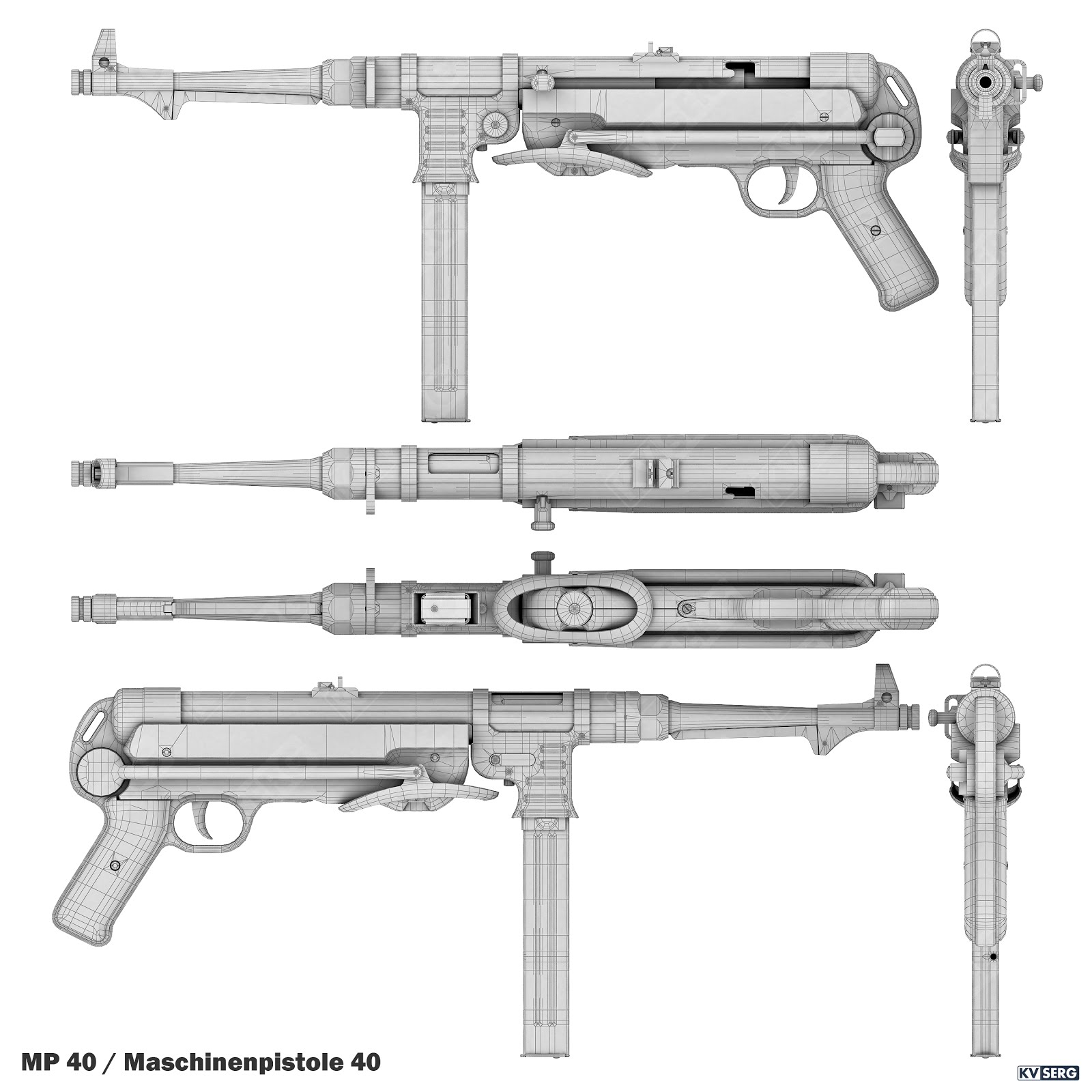 KVSERG ART: MP-40