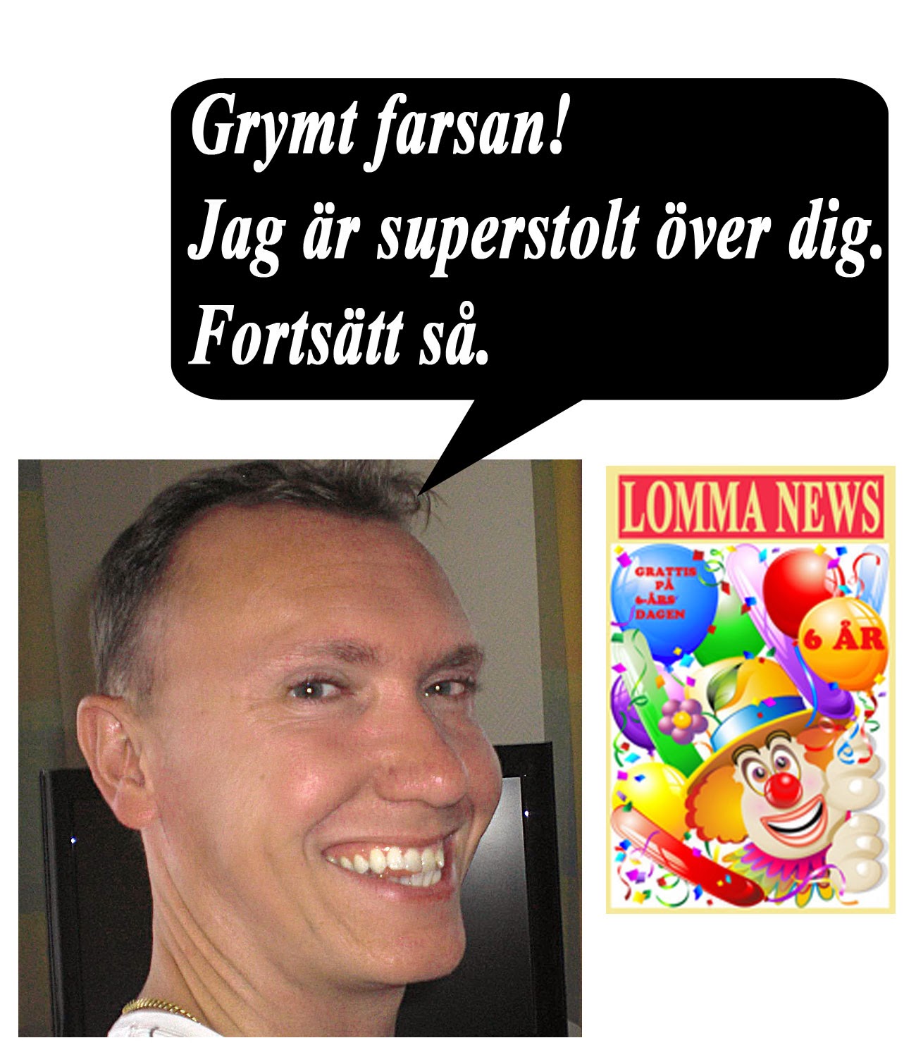 Calle Rockbäcks BLOGG: Bugar och tackar