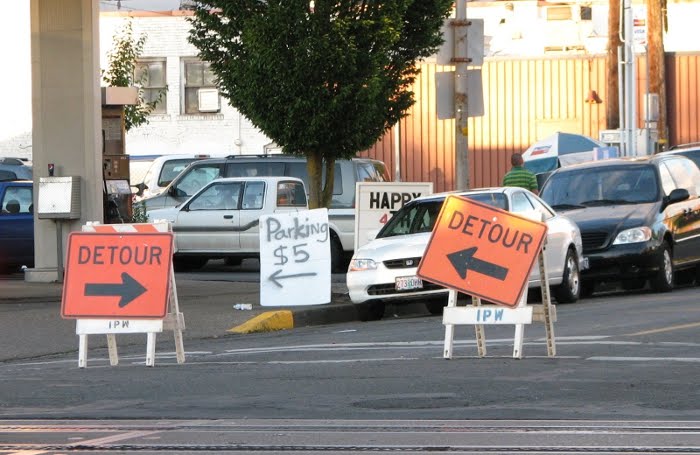 Random stuff: Detour Gone Wrong - "Signs, Signs"