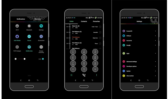 Dark Void | EMUI THEME