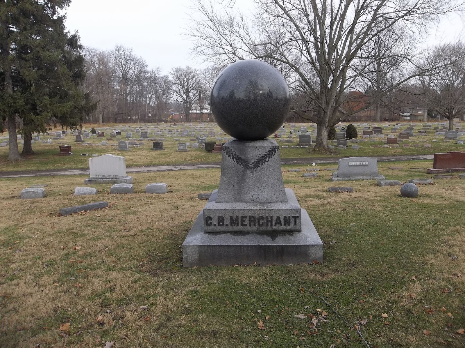 Travels of a Hobgoblin Taphophile: The Merchant Ball - Marion Cemetery