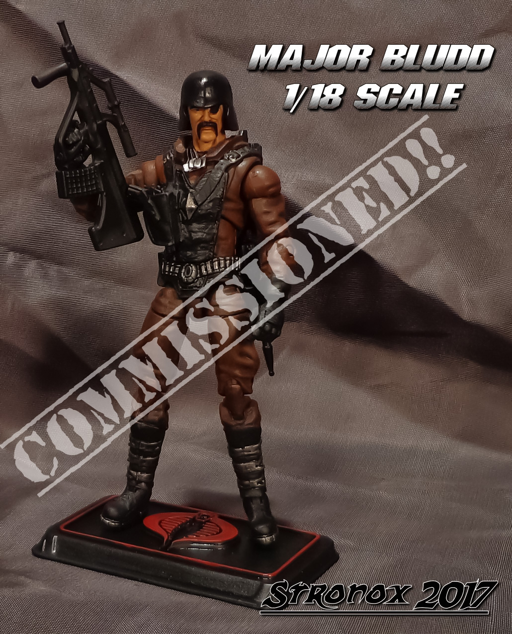 Stronox Custom Figures: GI Joe: Major Bludd