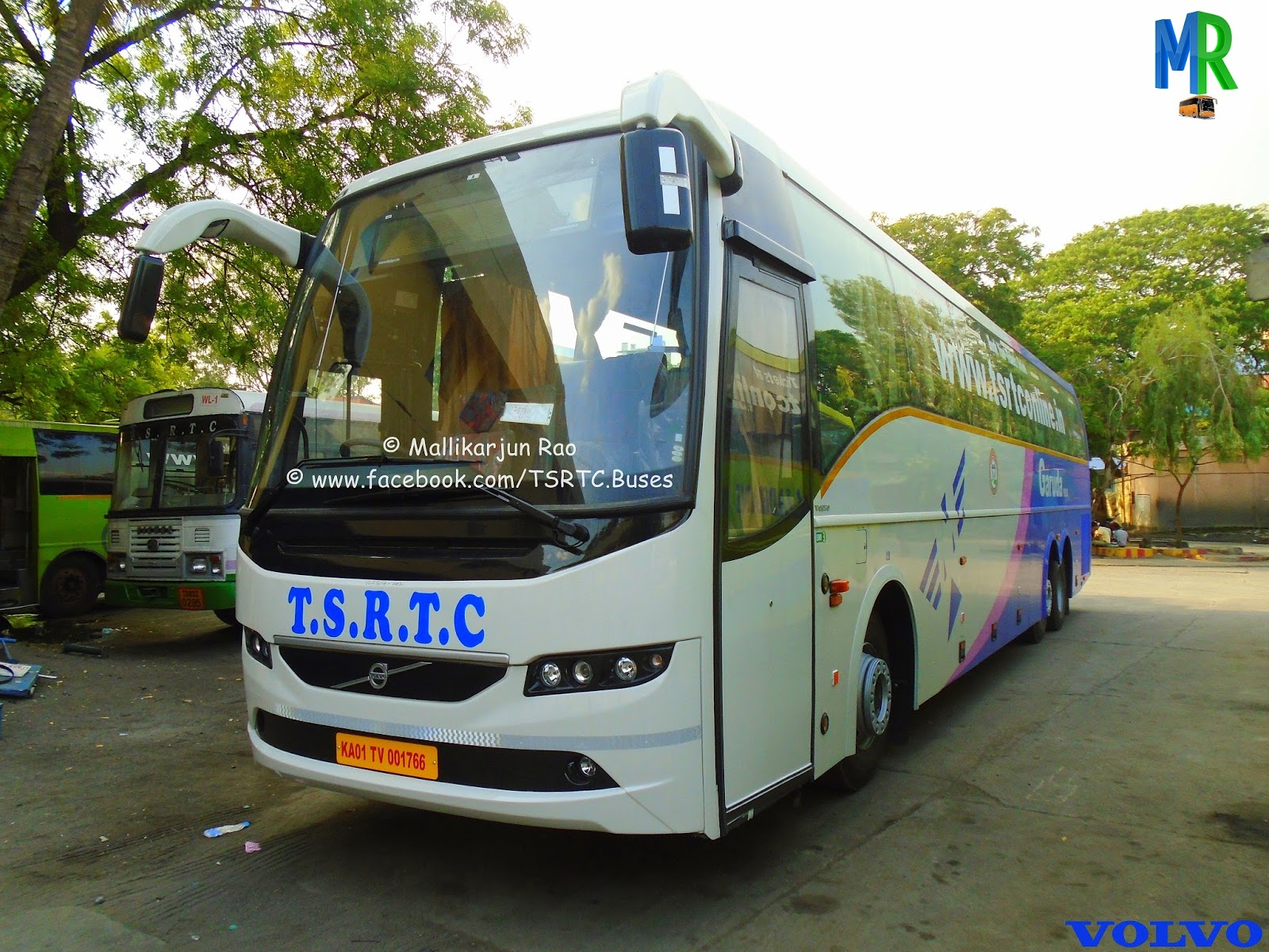 TSRTC GARUDA PLUS Buses VOLVO B9R I-Shift and Scania 13.7m